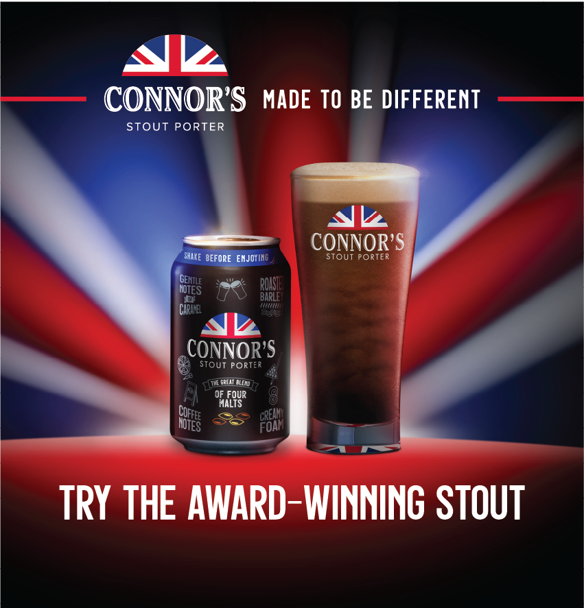 Connor's Can - Award Winning Stout